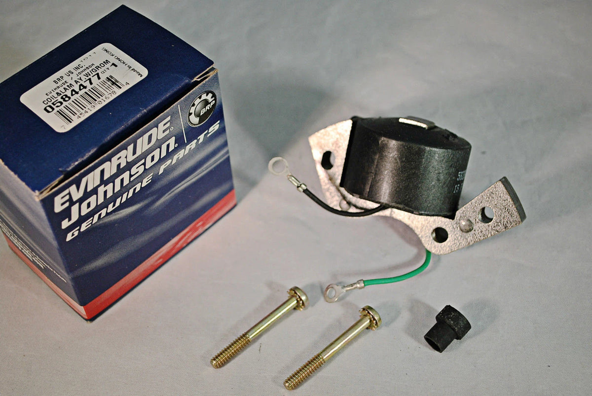 Johnson Evinrude OEM Outboard Coil 584477 BRP/OMC — Sea-Way Marine